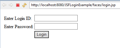 Jsf Authentication Login Logout Database Example Journaldev